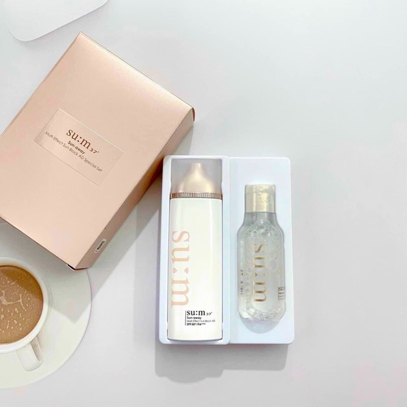 SU:M37 | Skincare | Sum37 Sun Away Multi Effect Sunblock Ad 0ml Special Set Sun Cream | Poshmark